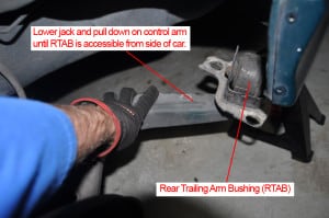 BMW E36 RTAB Repair - Rear Trailing Arm Bushing - 1990-1998 3 Series