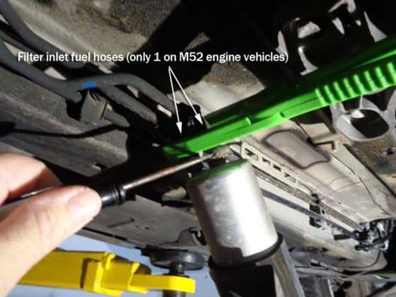BMW E46 Fuel Filter Replacement - 1998-2006 3 Series - M52/M54 Eng.