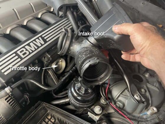 BMW Rough Idle On Startup Diagnoses and Repair - Part 1 Vacuum Leaks