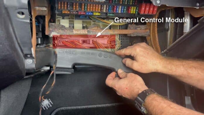 BMW X5 General Control Module Removal (GM3) - 2000-2006 E53