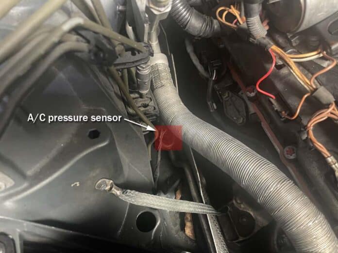 BMW E60 A/C Pressure Sensor and Expansion Valve Repair - 5 Series